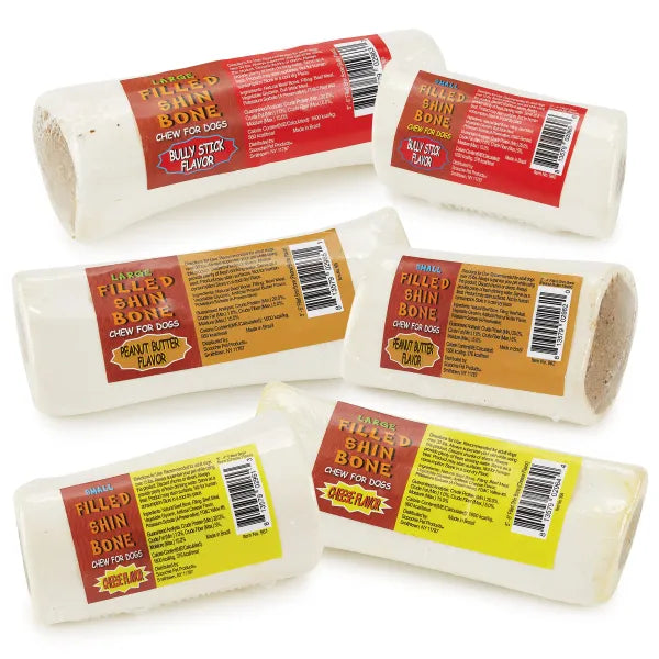 Scoochie Stuffed Bones – Dental Health Treat, Pick Size & Flavor ...